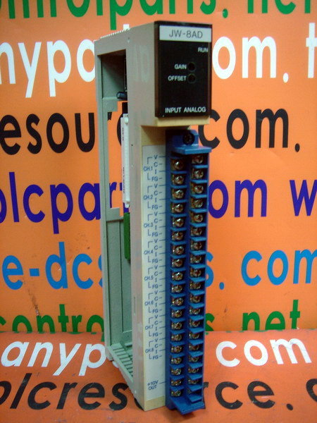 SHARP PLC JW-8AD JW8AD ANALOG INPUT MODULE - 裕益科技自動化設備可程式編碼器PLC分散式控制系統DCS